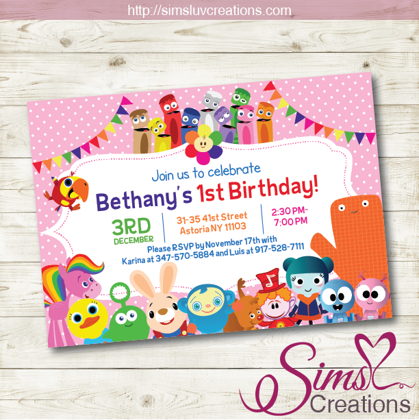 BABYFIRST TV BIRTHDAY PRINTABLE INVITATION | BABYFIRST TV PARTY INVITA ...